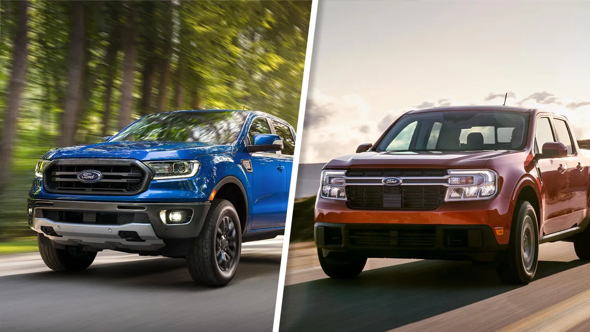 Comparativo: Ford Maverick x Ford Ranger